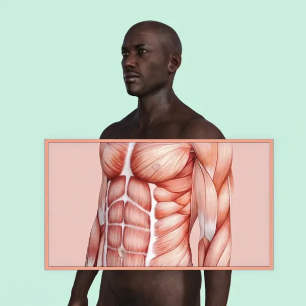 Blank Abdominal Muscle Diagram